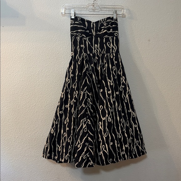 Girls From Savoy | Dresses | Girls From Savoy Blue And White Strapless ...